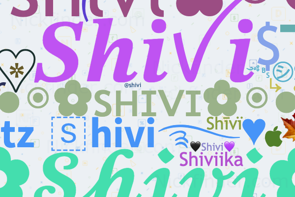 Shivi Name Logo