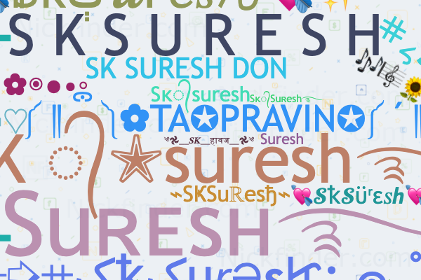 Suresh Name Logo Home Suresh Madushanka Tattoo